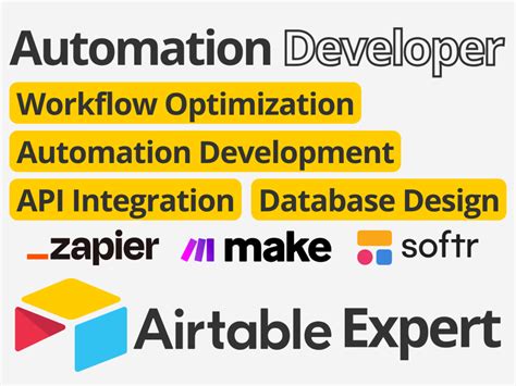 An Airtable Expert Apis Ai Integrations Scripting Upwork
