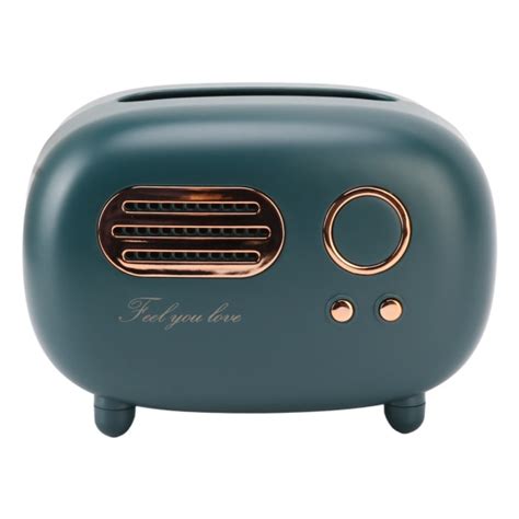 retro radio form tissue cover box vintage radio tissue box til badeværelse stue soveværelse