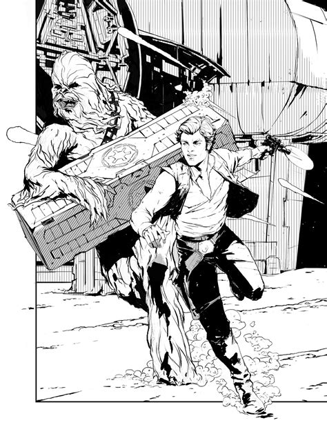 When Han Met Chewie On Behance