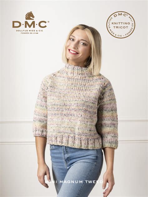 Pulcsi Felulrol Topdown Dmc Magnum Tweed Pdf