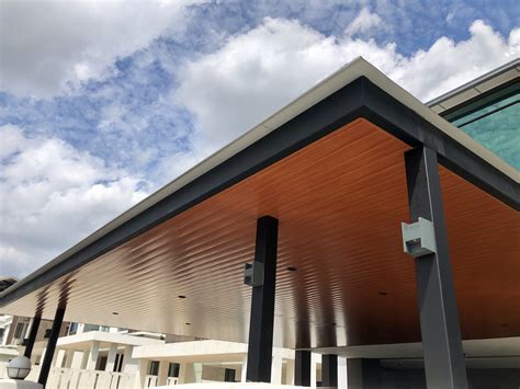 Composite Metal Panel Canopy Details