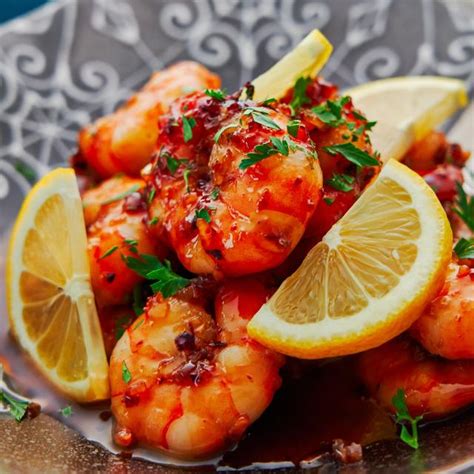 Honey Garlic Shrimp Punchfork