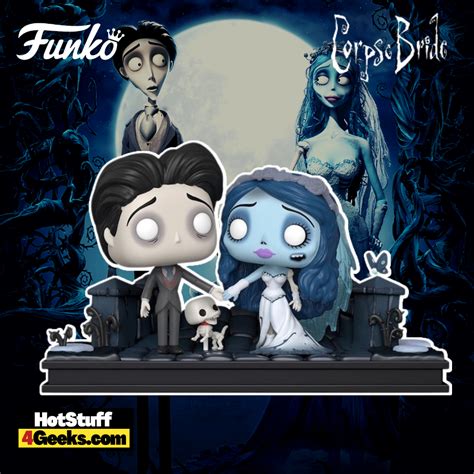 2023 NEW Corpse Bride Victor And Emily Funko Pop Moment