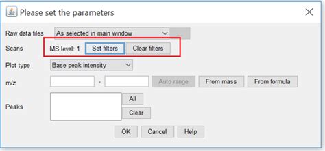 What Did Various Signals Mean When Waters Raw Lc Ms Data Was Imported