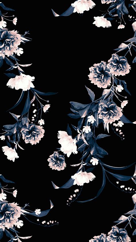 Black Flower Wallpaper 64 Images