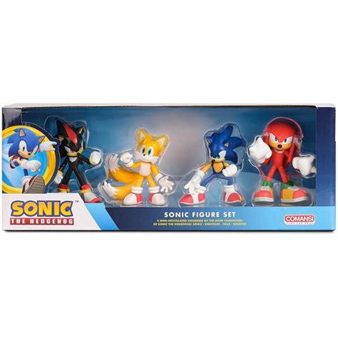 Sonic T Box Set 4 Figurines Ts Zavvi Uk