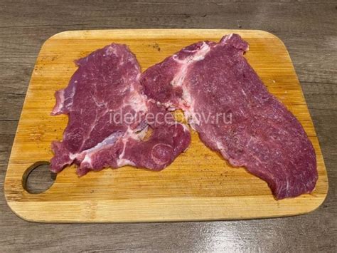 Мясо по французски из свинины на сковороде без картофеля пошаговый рецепт