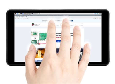 Raspberry Pi Inch K Capacitive Touch LCD Display HDMI Interface IPS Screen WS