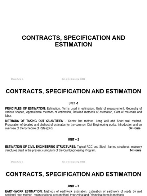 01 Cse Unit 1 Pdf Measurement Specification Technical Standard