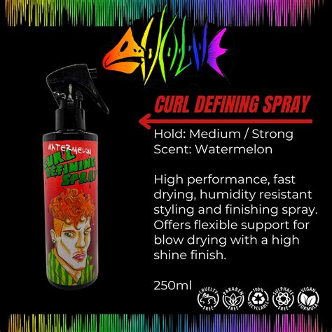 Curl Defining Spray 250ml Evolution Modern Grooming