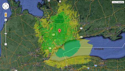Coverage Map Va3pwr Repeater System