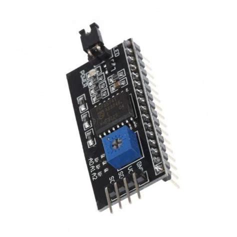 Buy I2C Serial Interface Adapter Module For For 16x2 1602 Character LCD Online At Techtonics In