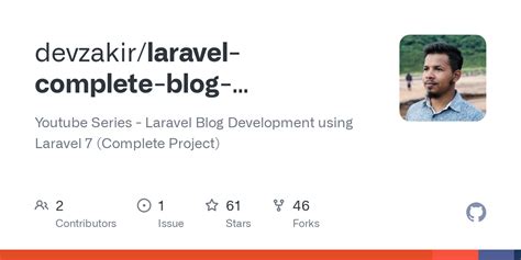 Github Devzakirlaravel Complete Blog Development Youtube Series Laravel Blog Development