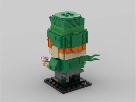 Lego Moc Lucky The Leprechaun Brickheadz Lucky Charms By Penguins And Plastic Rebrickable