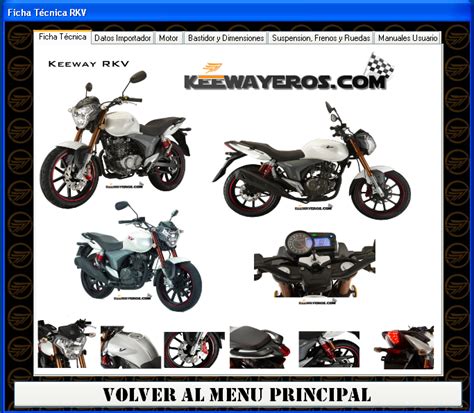 Manuales Keeway Con Keewayeros Data ~ Keeway Rkv