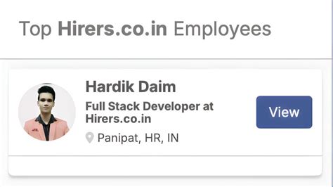 Hardik Daim On Linkedin Jobsearch Fullstackdeveloper Techtalent Careergrowth