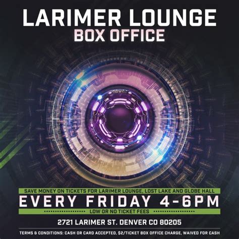 Box Office Larimer Lounge Rinos Heritage Indie Rock Club Since 2002