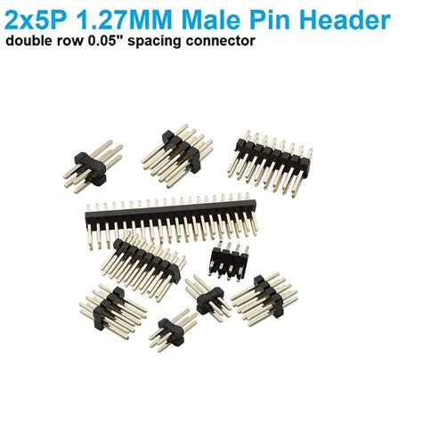 Pin Header Male 2x5 Connector 127mm Pitch Uge Electronics Egypt