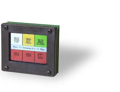 Dina Consulting And Design LCD Indicator Light Panel