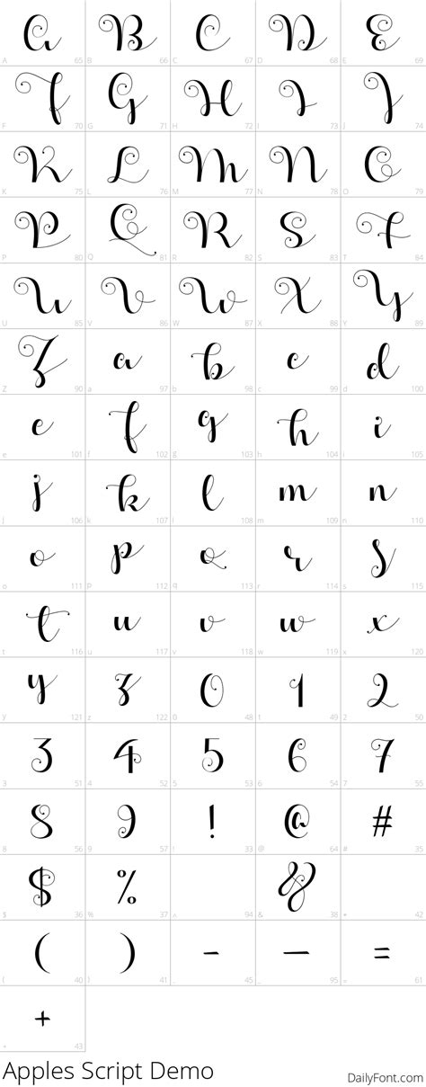 Apples Script Beautiful Calligraphy Font For Crafts And Designs