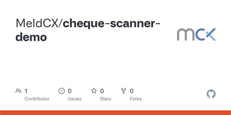 Github Meldcxcheque Scanner Demo