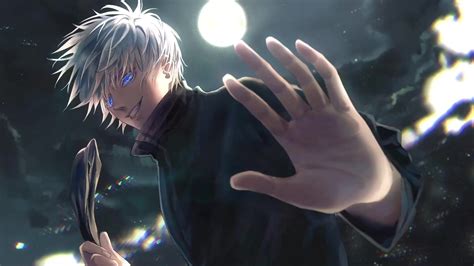 Gojo Satoru Smile Jujutsu Kaisen Live Wallpaper Moewalls