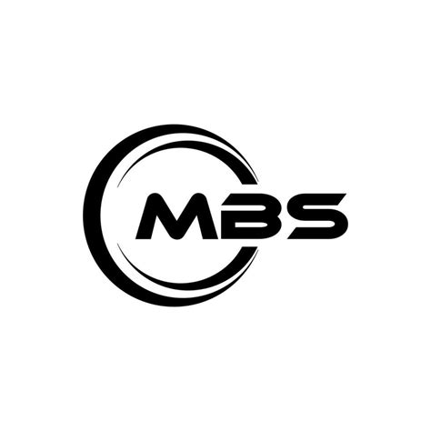 Logotipo De La Letra Mbs Vector Premium