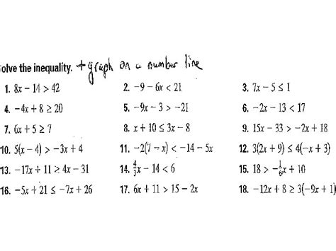Solving Inequalities What Is An Inequality An Inequality