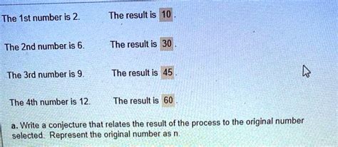 The Ist Number Is The Result Is The Znd Number Is The Result Is The Rd Number Is