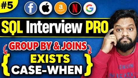 Not Exists Sql Queries In Maang🧐 Sql Interview Pro Part 5 Youtube