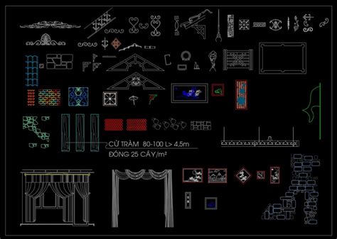 2 Accessories AutoCAD Blocks Free Download