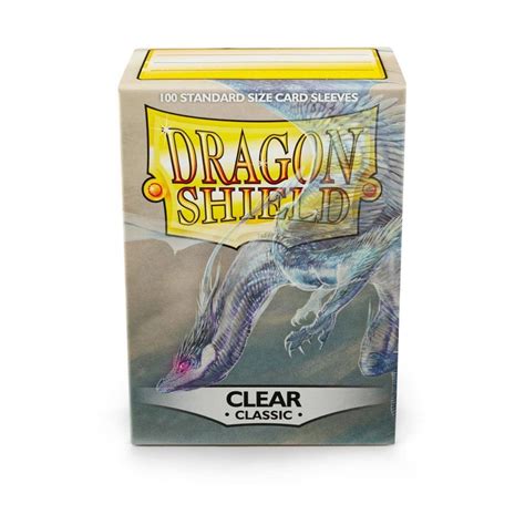 Dragon Shield Sleeves Standard Classic Clear 100 Ct Dust2