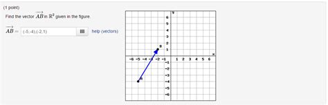 Solved Find The Vector Ab In R Given In The Figure Chegg