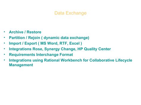 Dynamic Object Oriented Requirements System Doors Ppt
