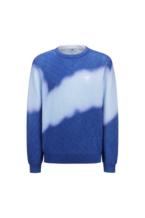 Men Dyeing Pullover Bl Anewgolf