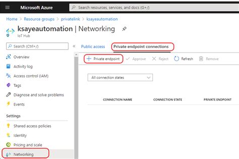 Using Azure Private Link And Private Endpoints To Secure Azure Iot