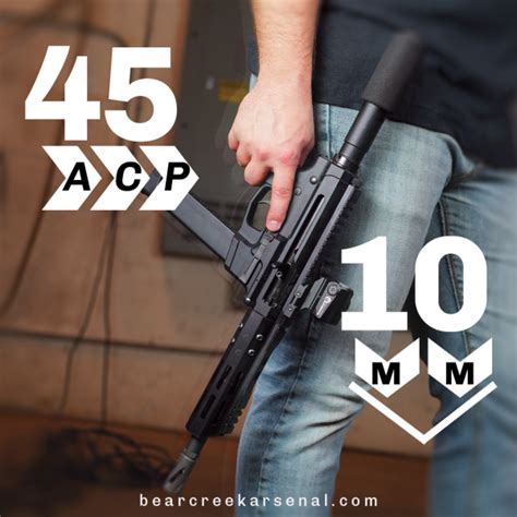 Bear Creek Arsenal Announces New 45 Acp And 10mm Pistol Caliber