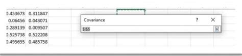How To Insert Variance Covariance Matrix Best Excel Tutorial
