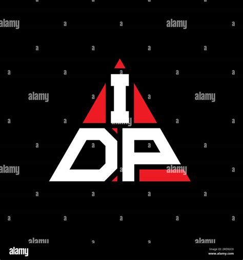 Idp Triangle Letter Logo Design With Triangle Shape Idp Triangle Logo Design Monogram Idp