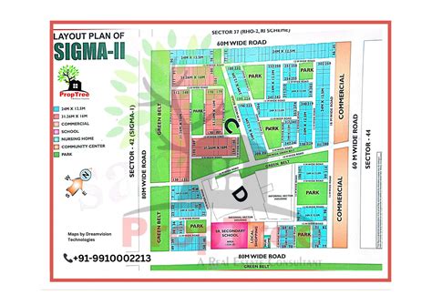 Greater Noida Maps By Authority Greater Noida Layout Plan