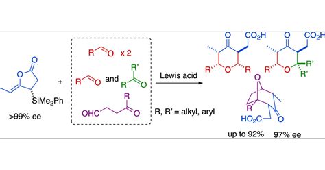Stereoselective Synthesis Of Polysubstituted Tetrahydropyranones Via Acid Promoted Cyclization