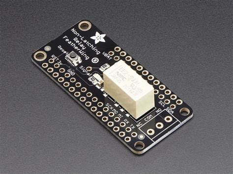 Adafruit Non Latching Mini Relay Featherwing Buy In Australia Ada2895 Core Electronics