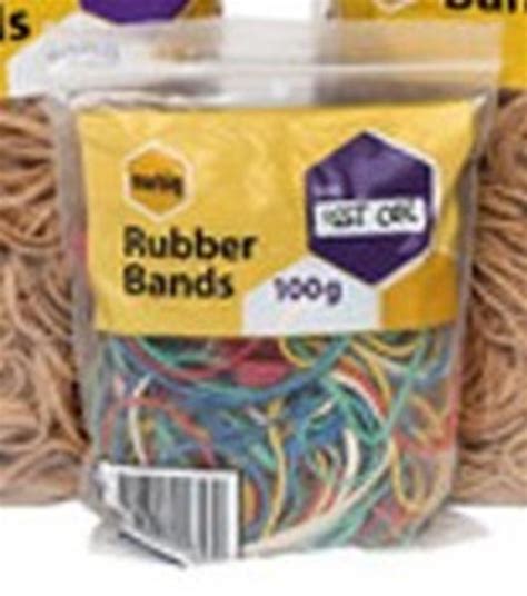 Marbig Rubber Bands 100g Assorted Colours Asterix Wholesale