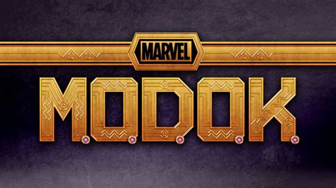 Modok Animated Series Logo Social Networks Launch Cosmic Book News