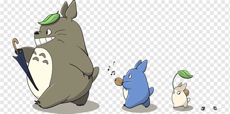 Totoro Walking Png Pngwing