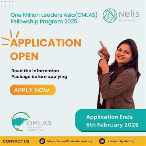 Dont Miss This Opportunity To Be Part Of Omlas Fellowship Program 2025