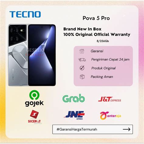 Jual Tecno Pova Pro G Garansi Resmi Shopee Indonesia