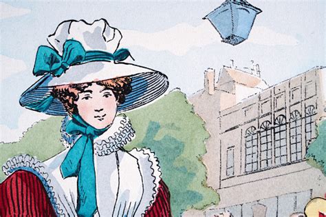 여성 패션의 역사 프랑스 19세기 초 리본이 달린 넓은 챙이 달린 보닛 모자 여자에 대한 스톡 벡터 아트 및 기타 이미지 여자 한 명의 여자만 보닛 Istock