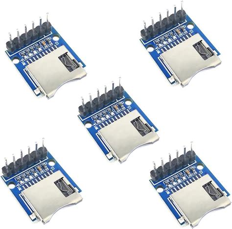5pcs Tf Micro Sd Card Module Mini Sd Card Module Memory Module For Arduino Arm Avr Micro Sd Card