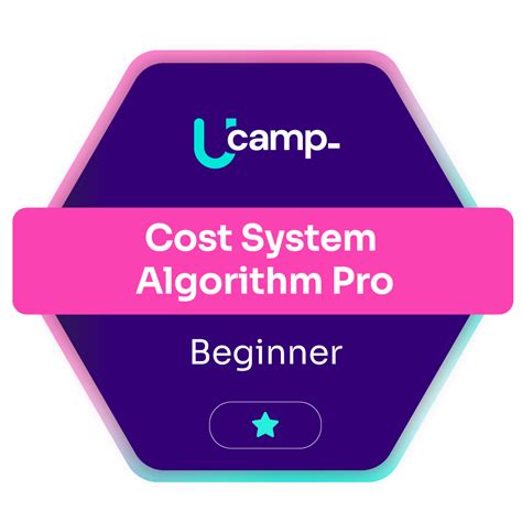Cost System Algorithm Pro Credly